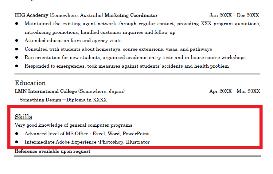 熾烈なポジション争いで面接に繋げる英文レジュメ(履歴書)の書き方【海外就職】 | Borderless Traveworker